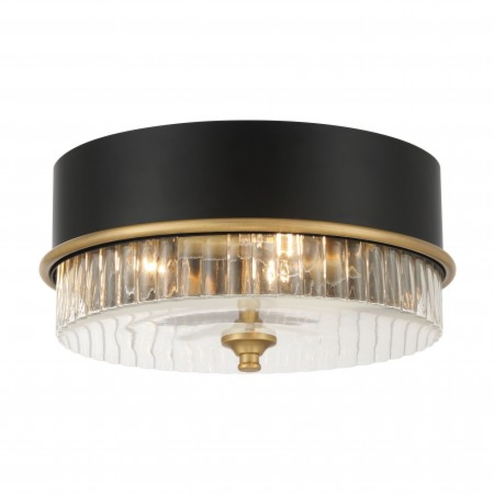 Stamford 15" 3-Light Flush Mount : 9Y4Z3 | Lighting World Inc.
